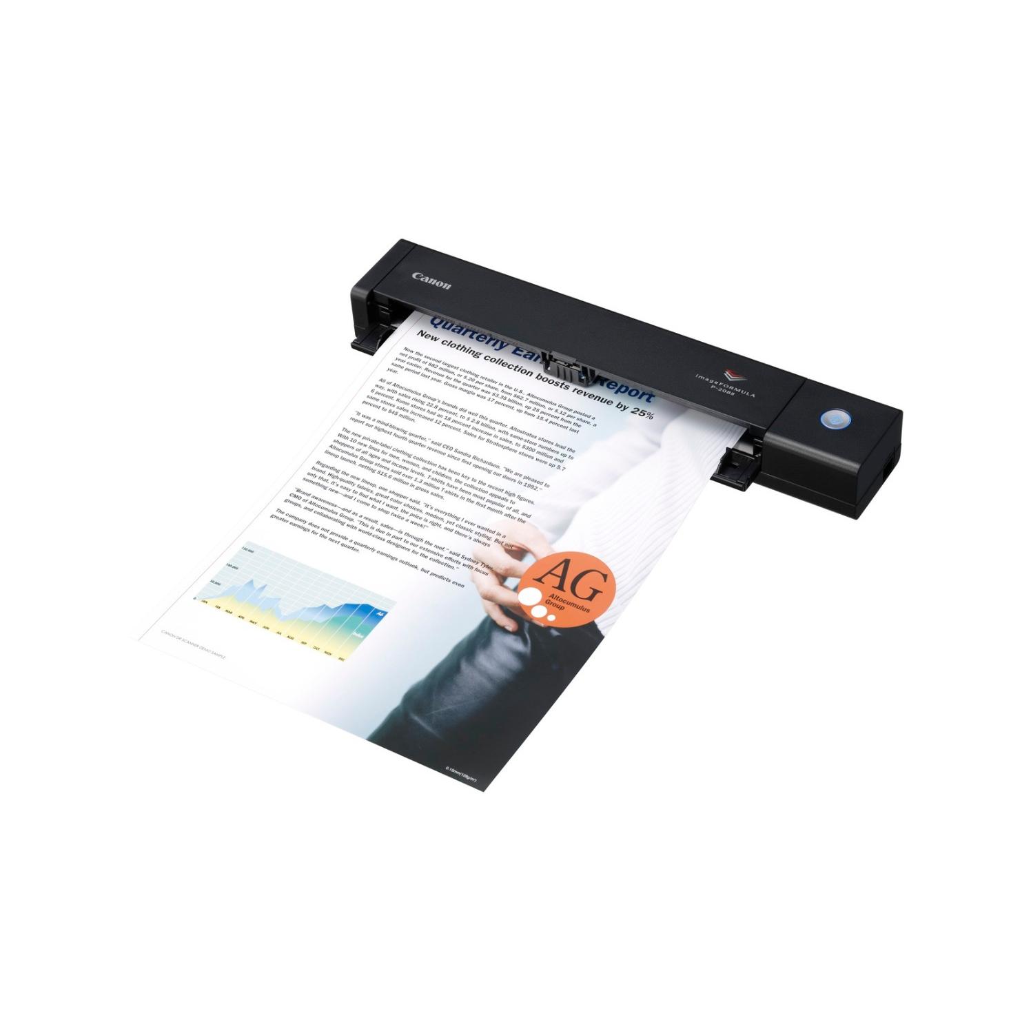 Мобильный сканер Canon imageFORMULA P-208II (9704B003) - купить в Print ...